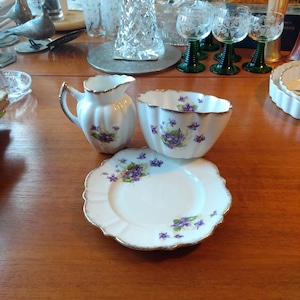Antique Melba Bone China in Floral Spring Pattern.made by - Etsy