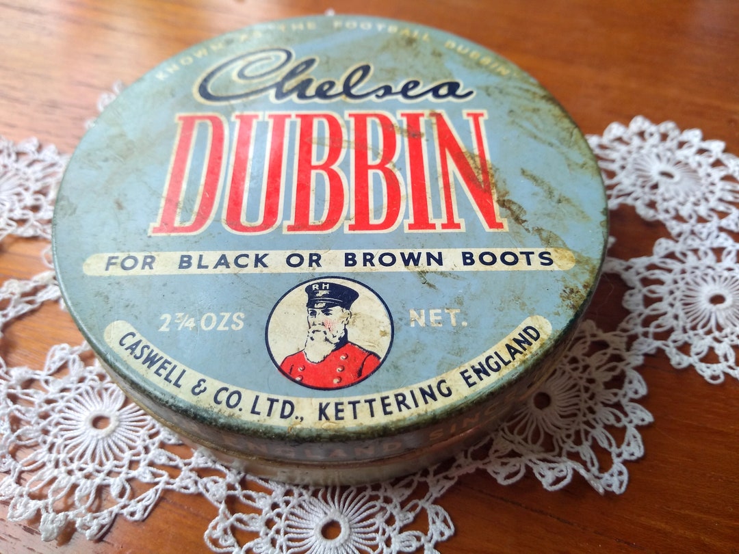 Chelsea Vintage Dubbin Tin With Some Dubbin Still Inside & Usable. Made ...