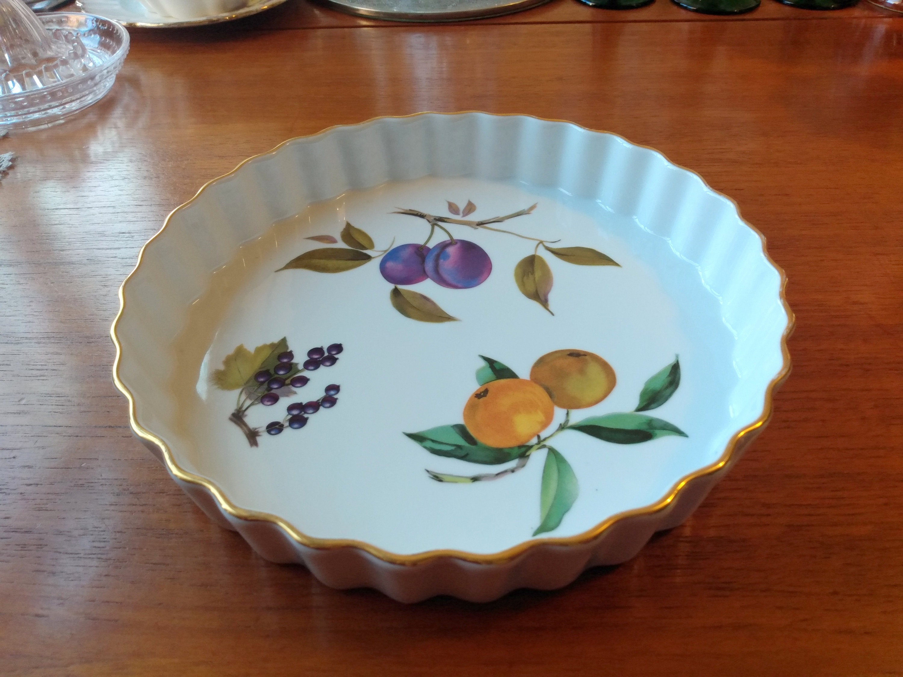 Royal Worcester Fine China Flan Dishes From the Oven to Tableware ...