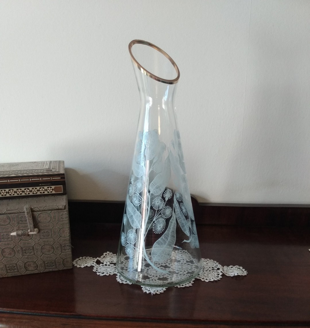 Chance Brothers Giraffe Glass Carafe/tumblers in the Famous Claypto ...