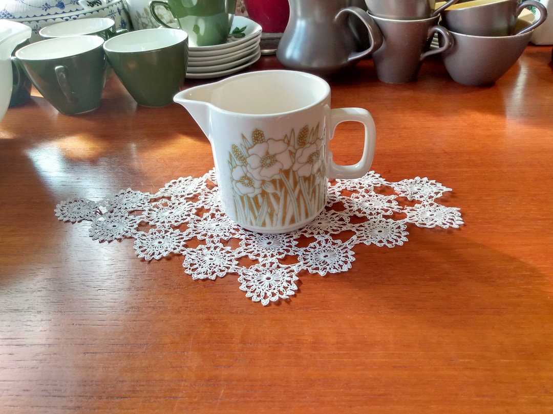 Vintage Hornsea Pottery Cream/milk Jug in the Classic Fleur Pattern ...