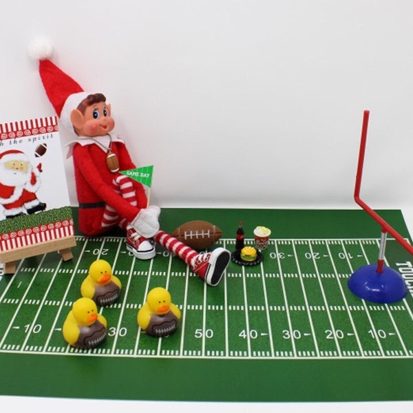 Elf on the Shelf Football Kit - Etsy