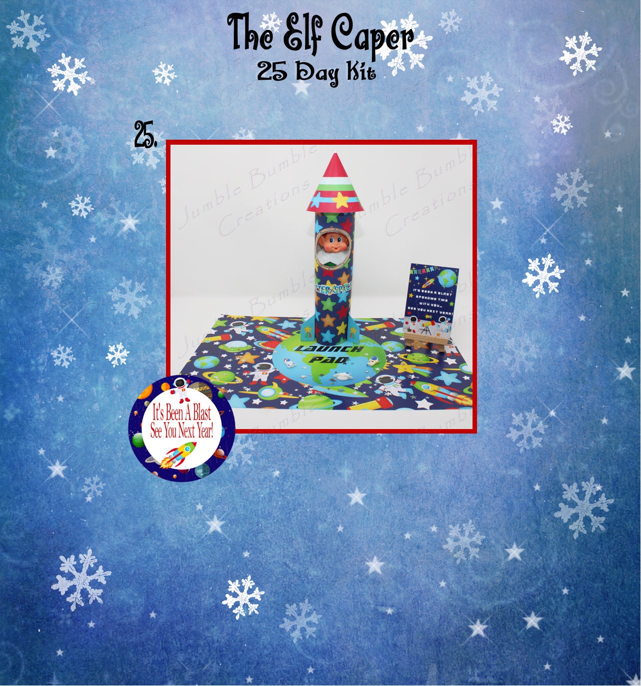 Elf Caper 25 Day Kit 25 Days of Elf Props - Etsy