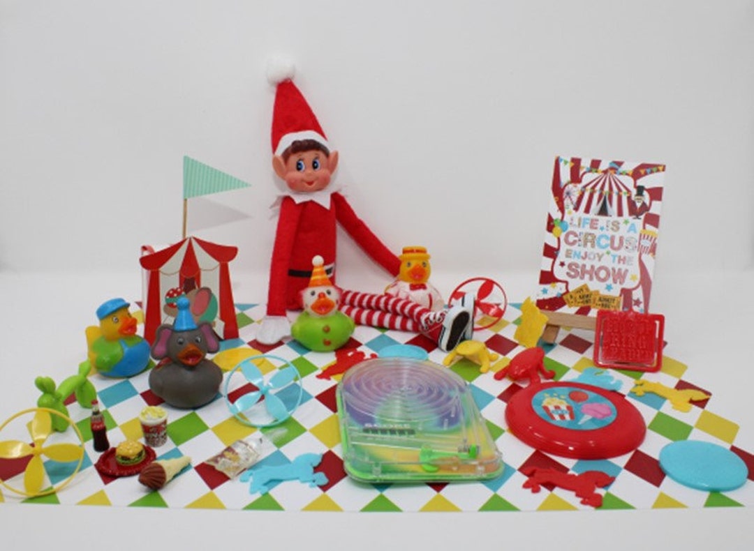 The Elf Caper-life is A Circus Elf Prop Kit, Elf Activity Kit, Elf ...