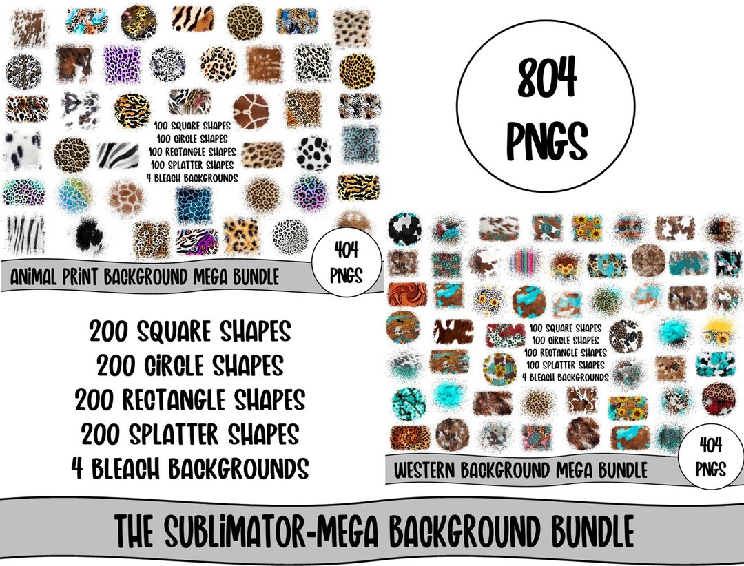 Sublimation Background Mega Bundle, Western Bundle, Western Background ...