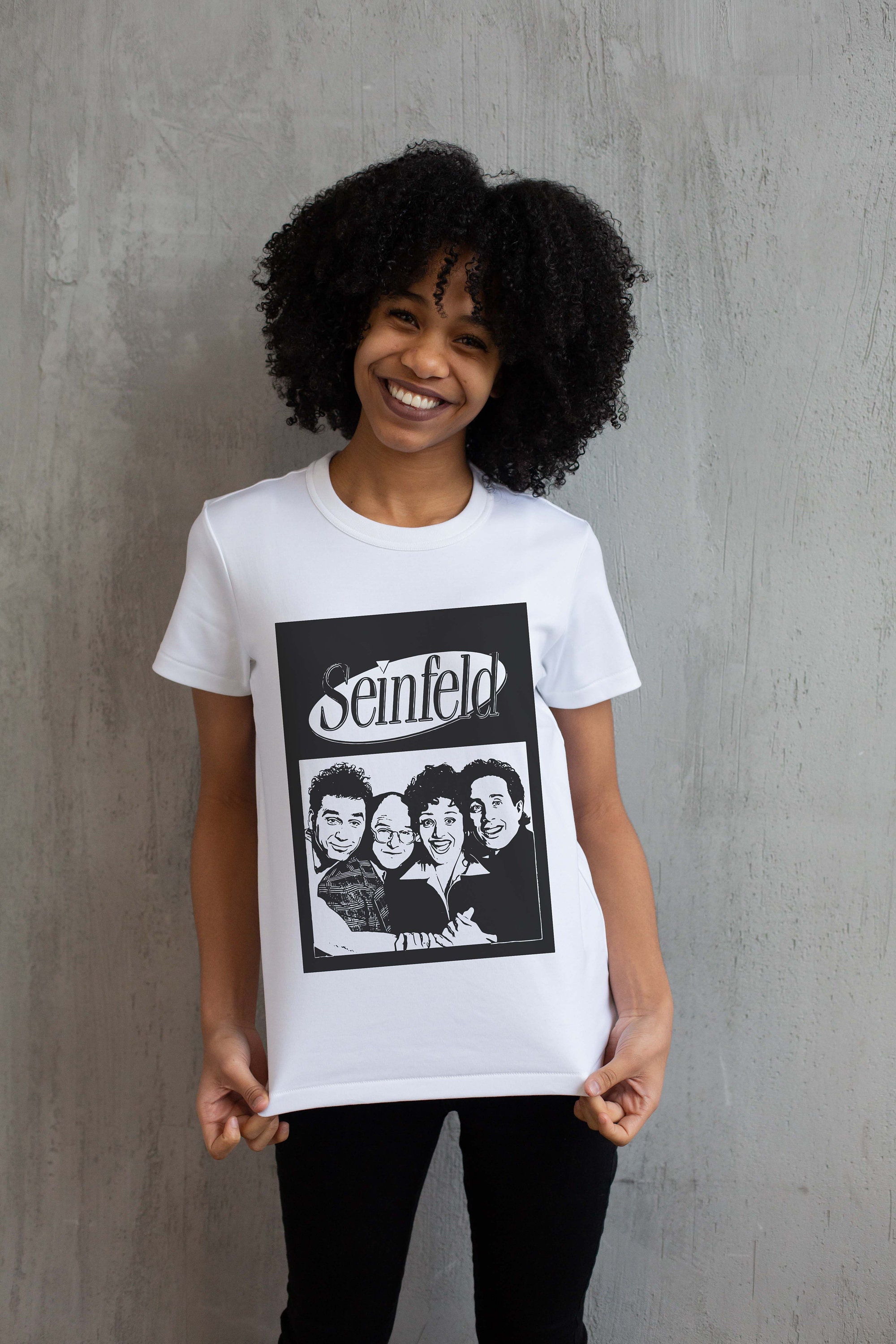 Seinfeld Series 90s Digital Illustration for SVG DXF Plotter Transfer ...