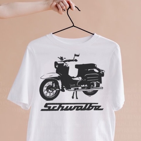 Simson Schwalbe PNG SVG Set Moped Mokick DDR Digitale Illustration ...