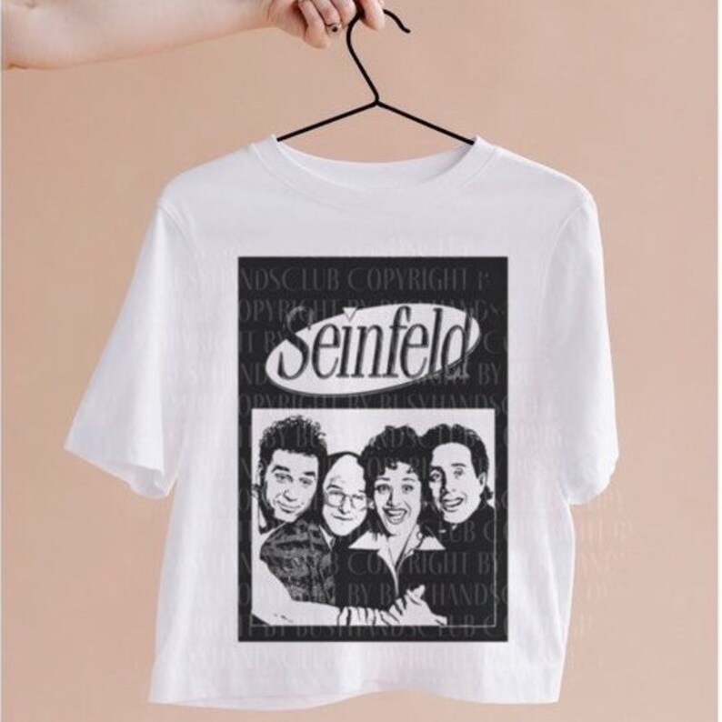 Seinfeld Series 90s Digital Illustration for SVG DXF Plotter Transfer ...