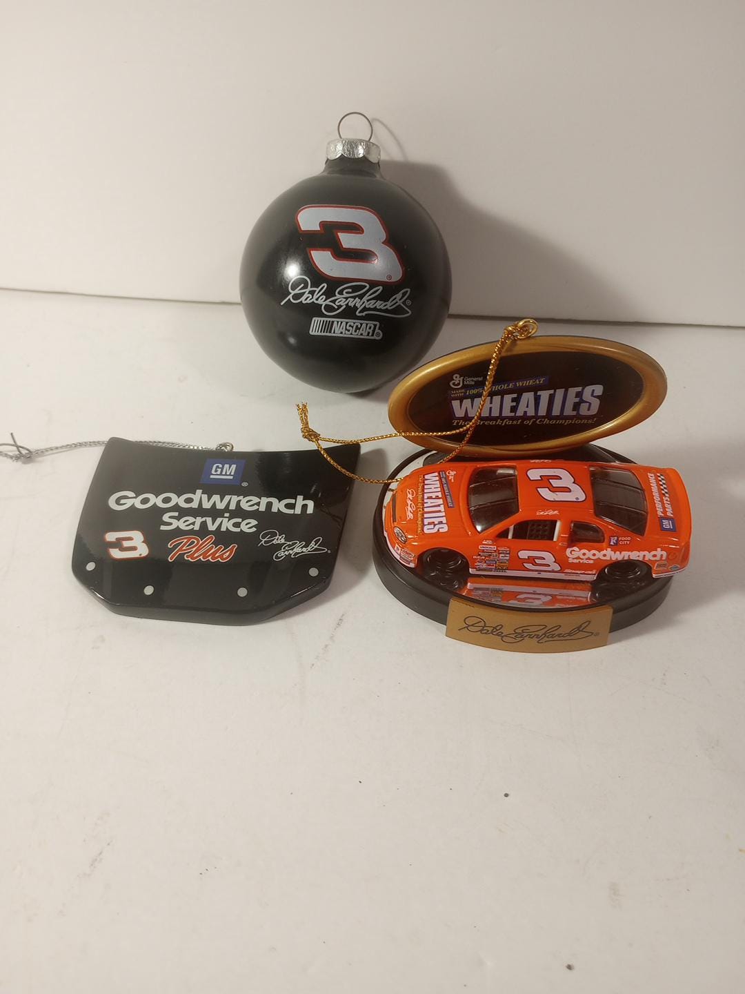 Dale Earnhardt Christmas Tree Ornaments NASCAR Winston Cup Good Ranch ...