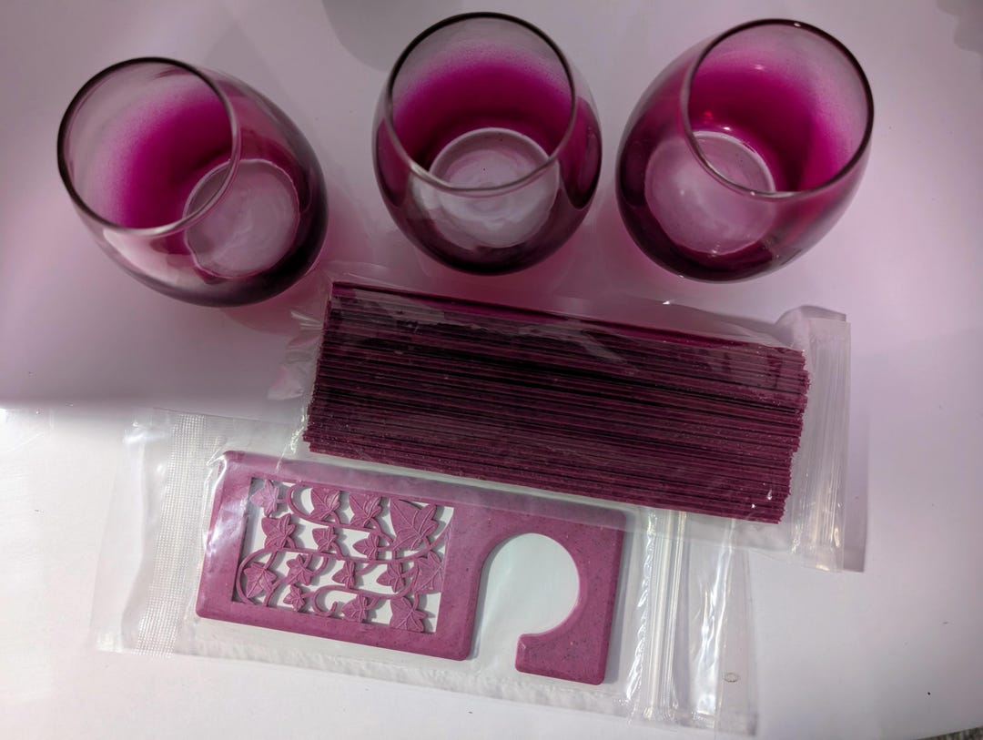 Joy Mangano Fresh Floral Paradise Forever Fragrant Sticks & 3 Glass ...