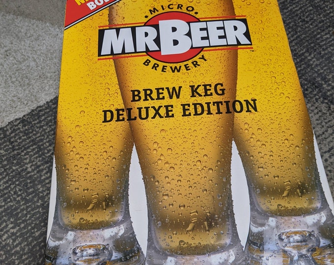 Mr Beer Micro Brewery Brew Keg Deluxe Edition Brown Plastic Keg Recipes ...