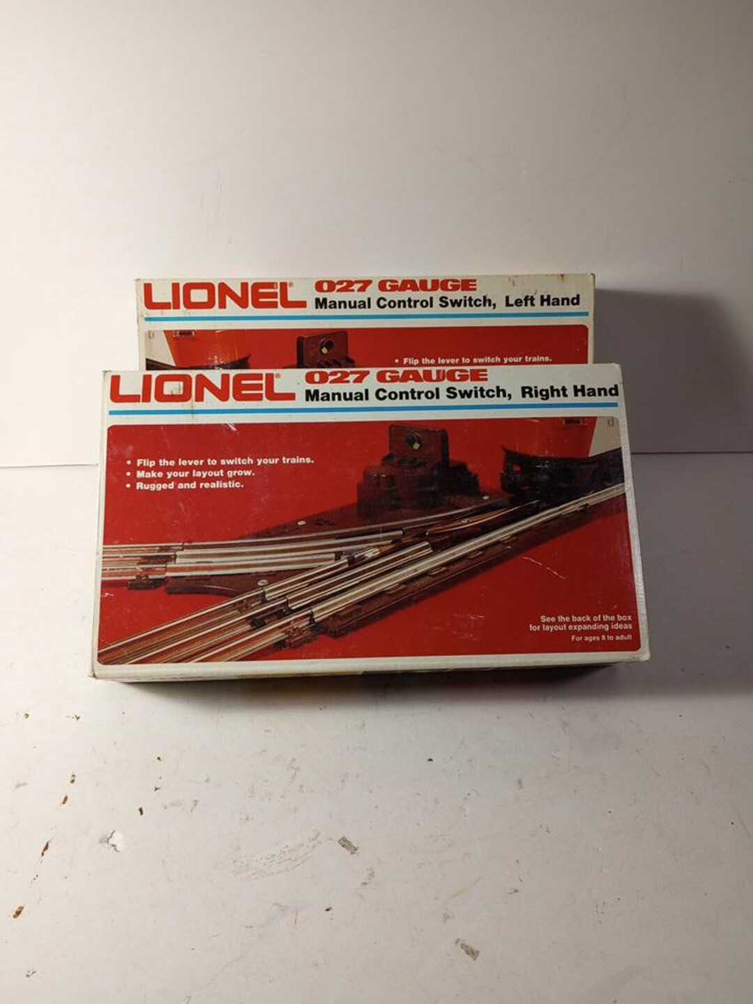 Vintage Lionel Manual Control Switches Right and Left 027 Gauge - Etsy