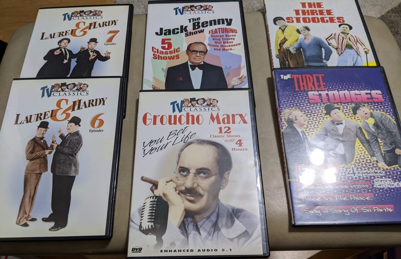 TV Classics Comedy Collection 6 Dvd's, 38 Episodes - Etsy