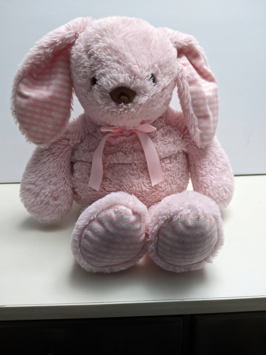 Aroma Home Hot Hugs Pink Bunny Plush W/microwaveable Heat Pack - Etsy