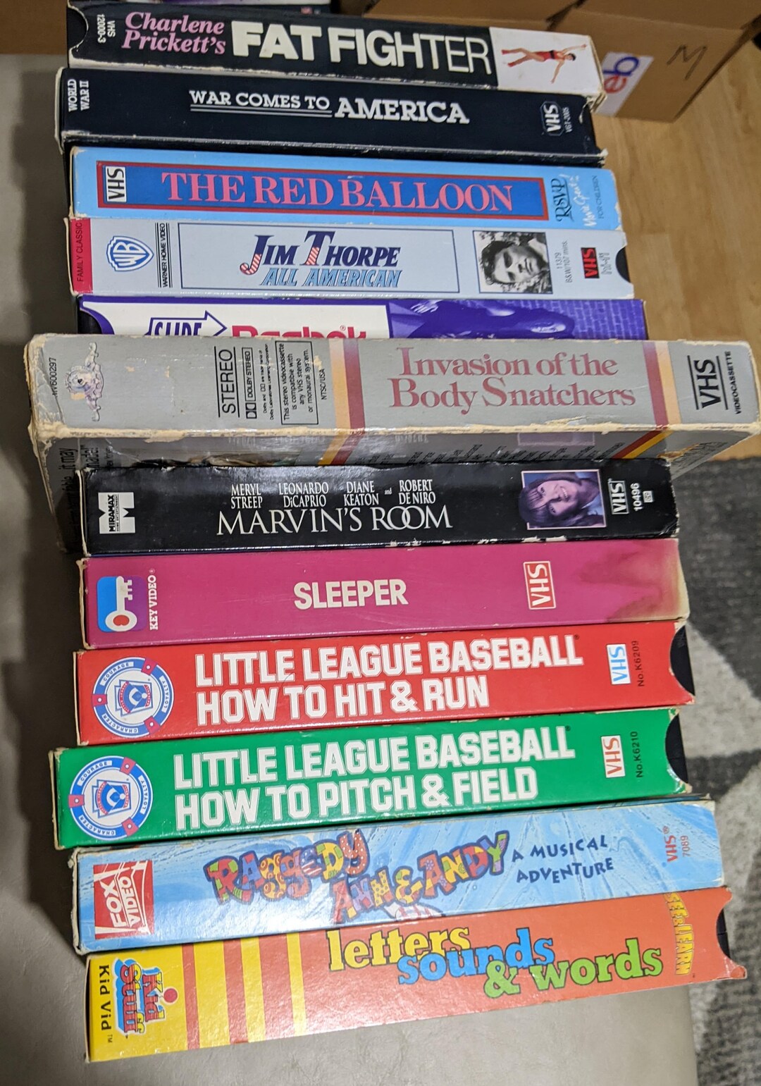 VHS Tapes Group of 12 - Etsy