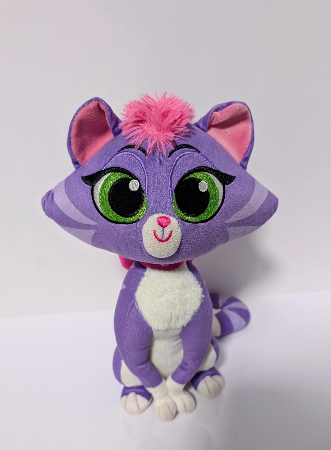 Disney Store Puppy Dog Pals Hissy the Purple Cat Plush Cat Stuffed ...