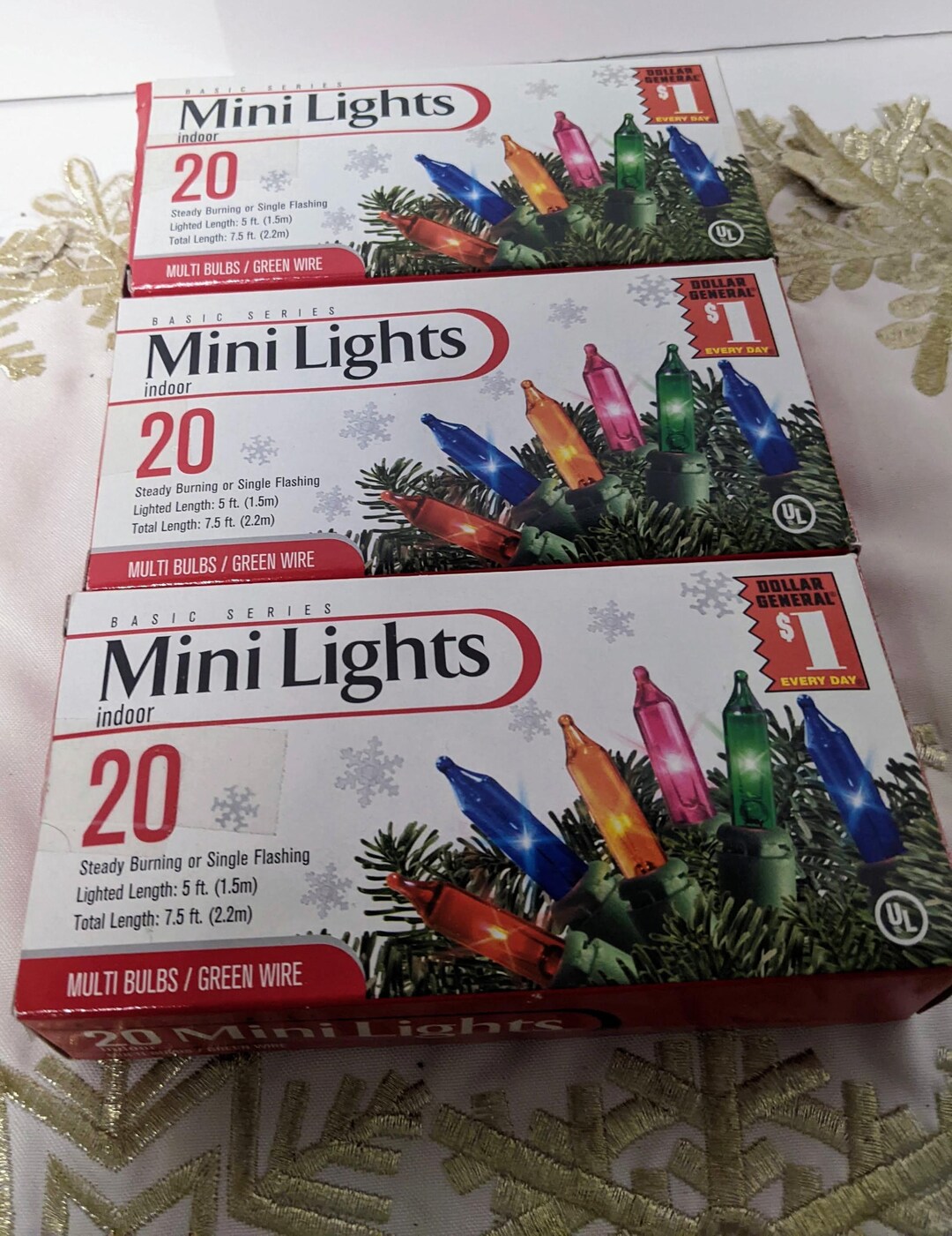 Basic Series Indoor 20 Mini Lights 3 Pack - Etsy