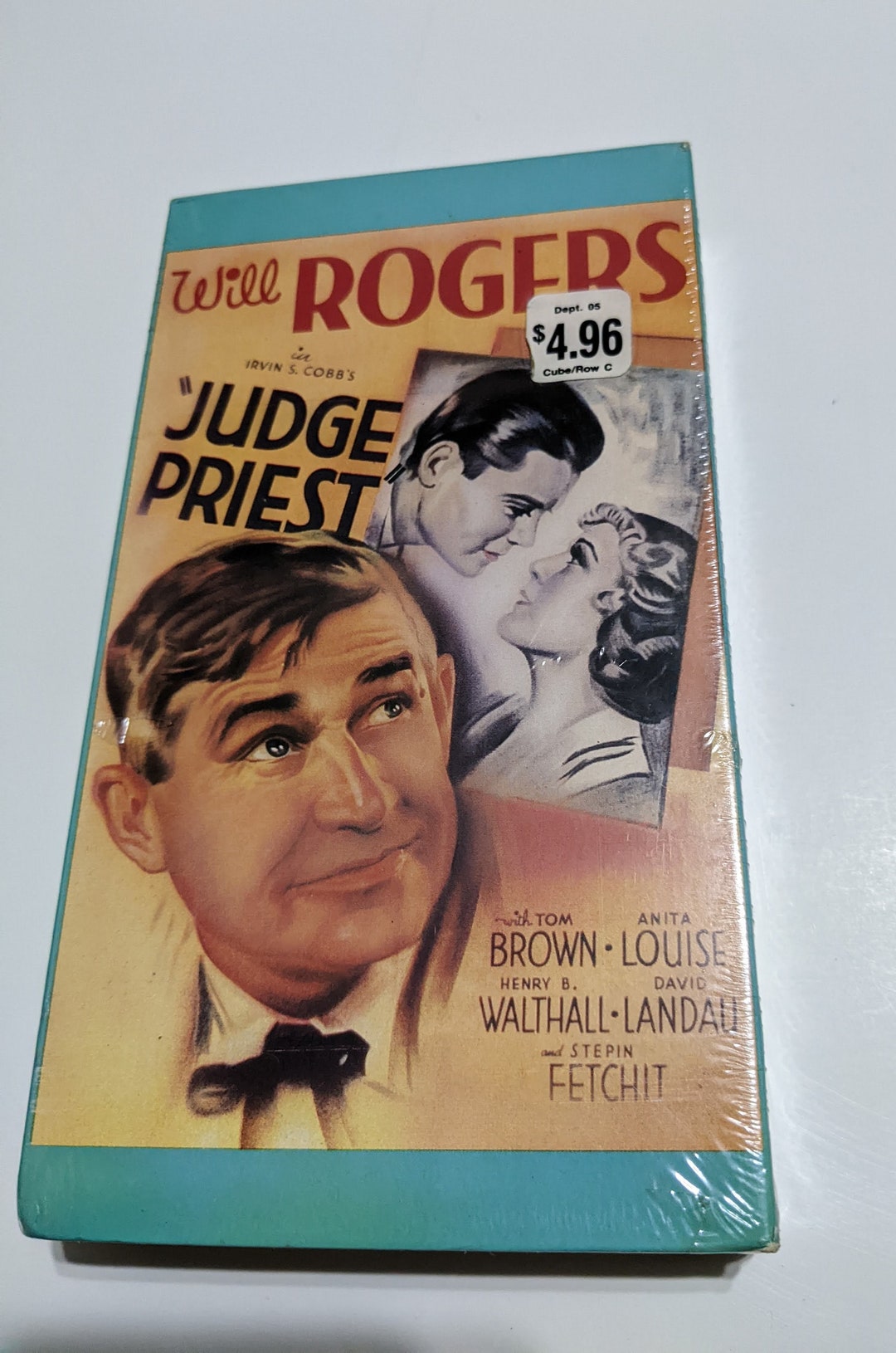 Judge Priest VHS Classic Movie Factory Sealed - Etsy