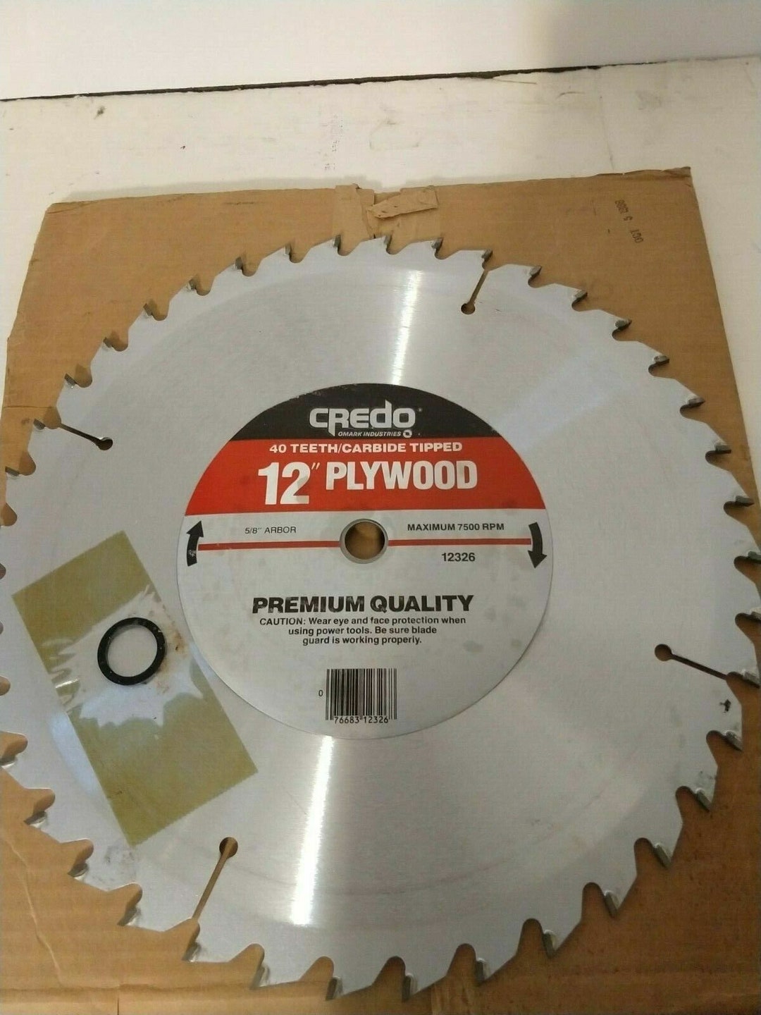 Plywood Saw Blade Credo Brand Carbide Tipped Circular 12" 40 Teeth NIB ...