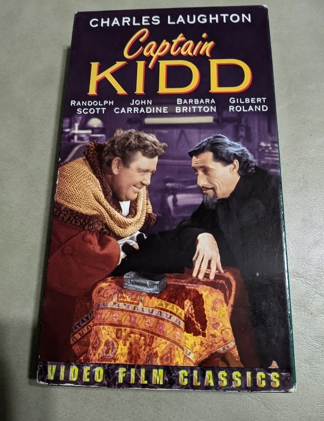Captain Kidd VHS Classic - Etsy