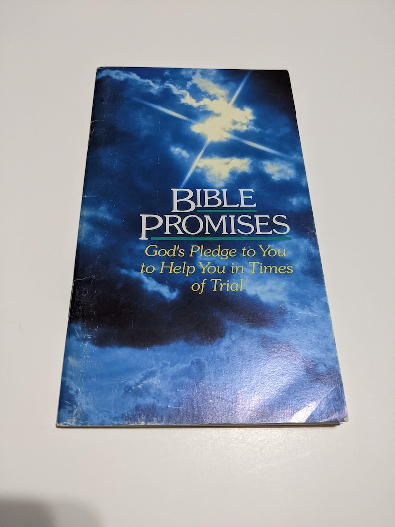 Bible Promises God's Pledge to You to Help You in Times of Trial - Etsy