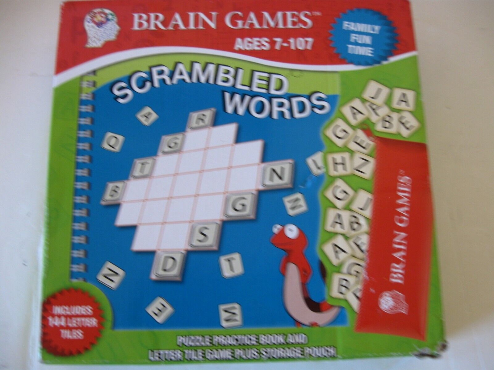 Brain Games Scrambled Words Box Set Board Game - Etsy