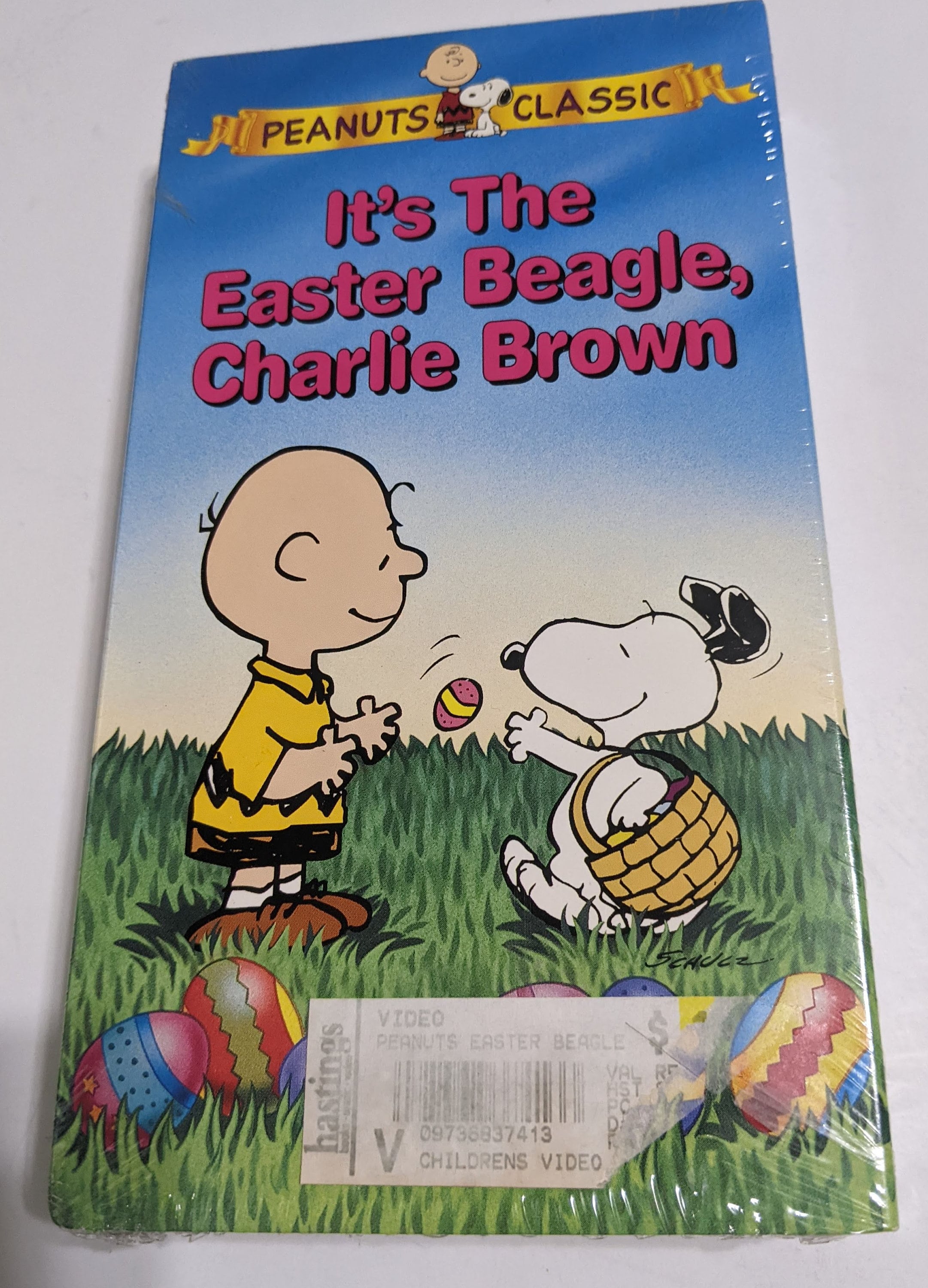 It's the Easter Beagle, Charlie Brown, VHS Sealed - Etsy
