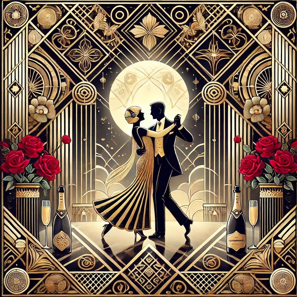 Step Back Into the Glamorous 1920s With This Romantic Art Deco-inspired ...