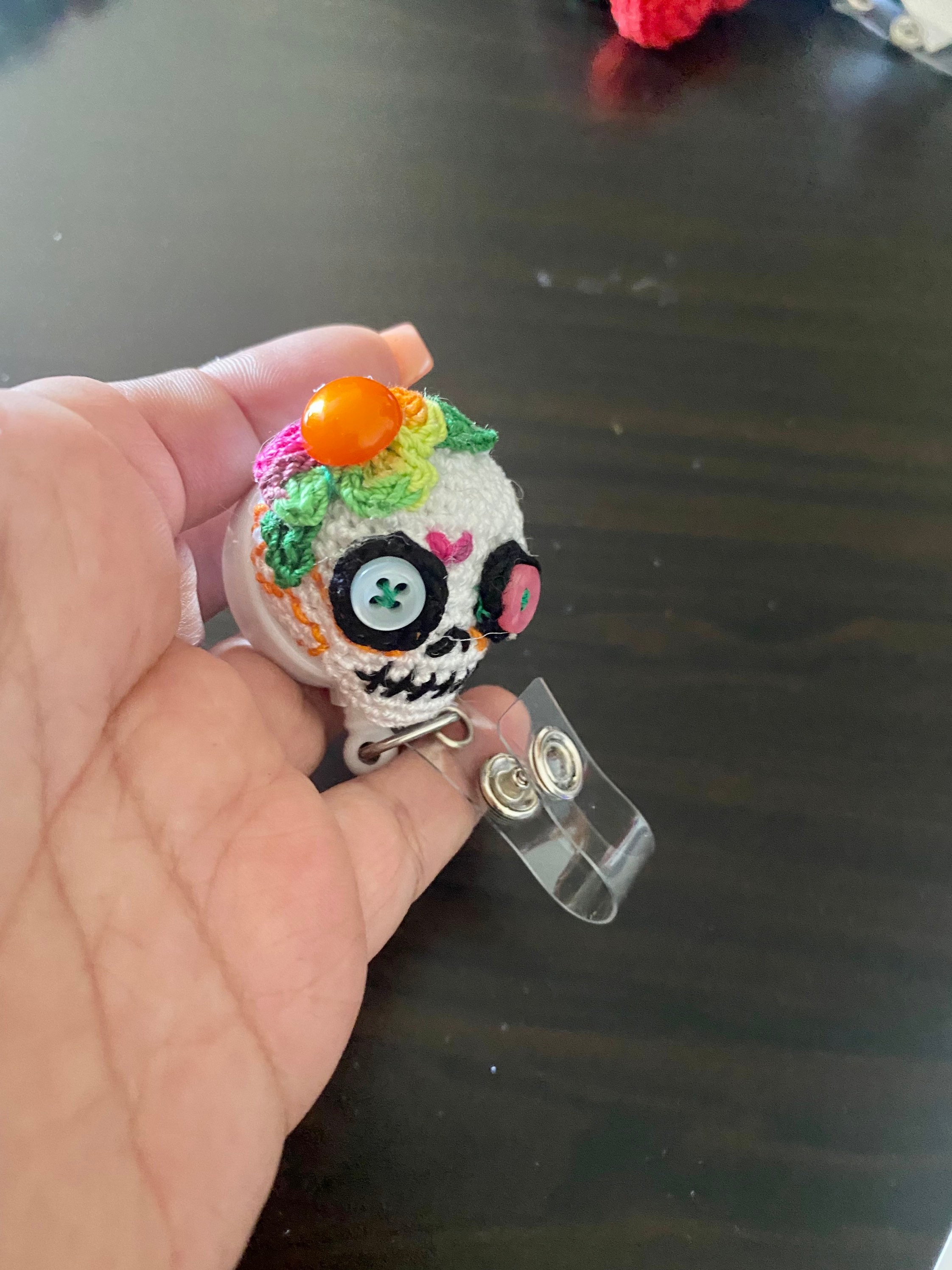 Crochet Badge Holder - Etsy