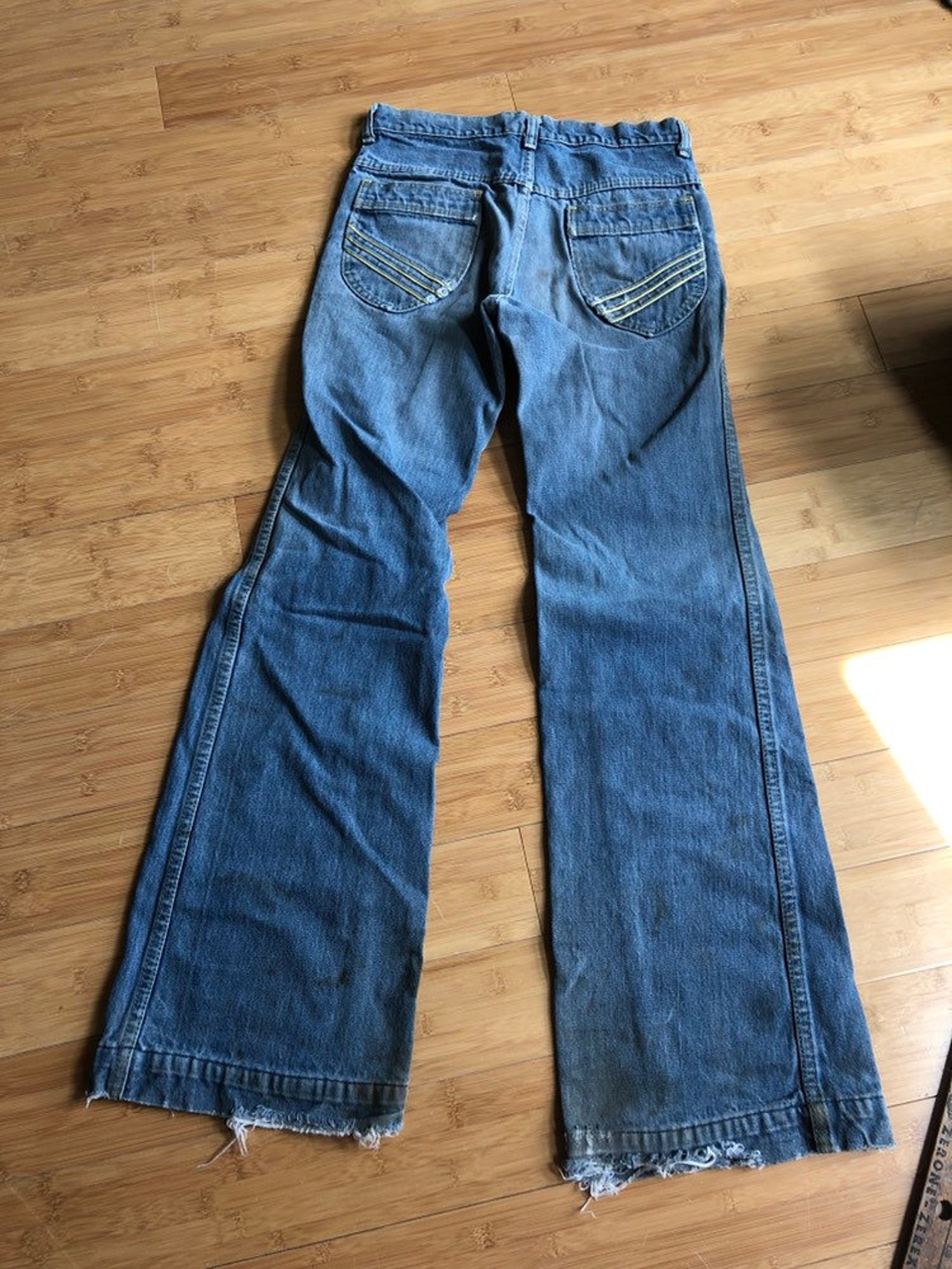 Well Used/thrashed Vinatge Farah Jeans - Etsy
