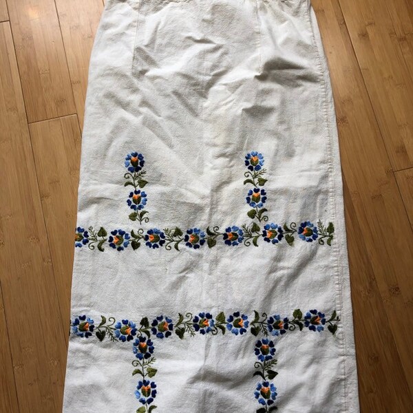 Embroidered Skirt - Etsy