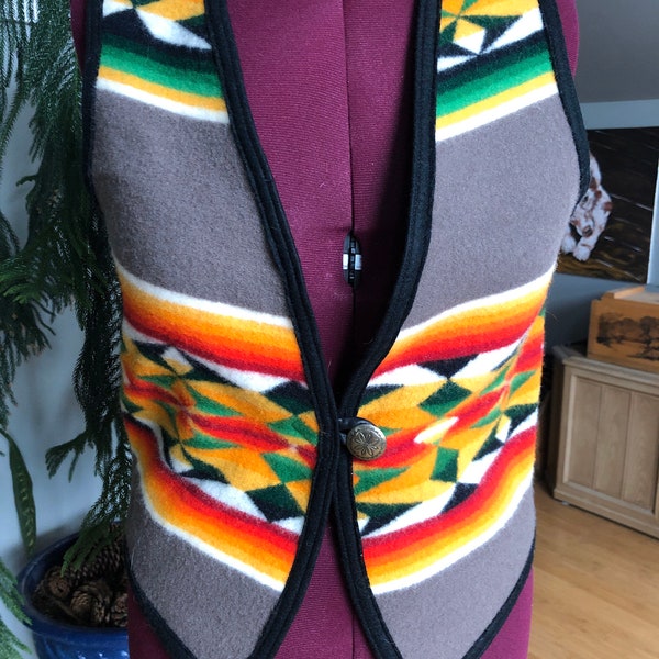 Pendleton Vest - Etsy