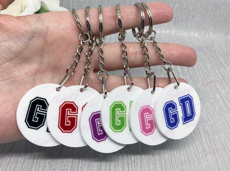 Netball Position - Acrylic Keyring in Your Chosen Colour and Position ...