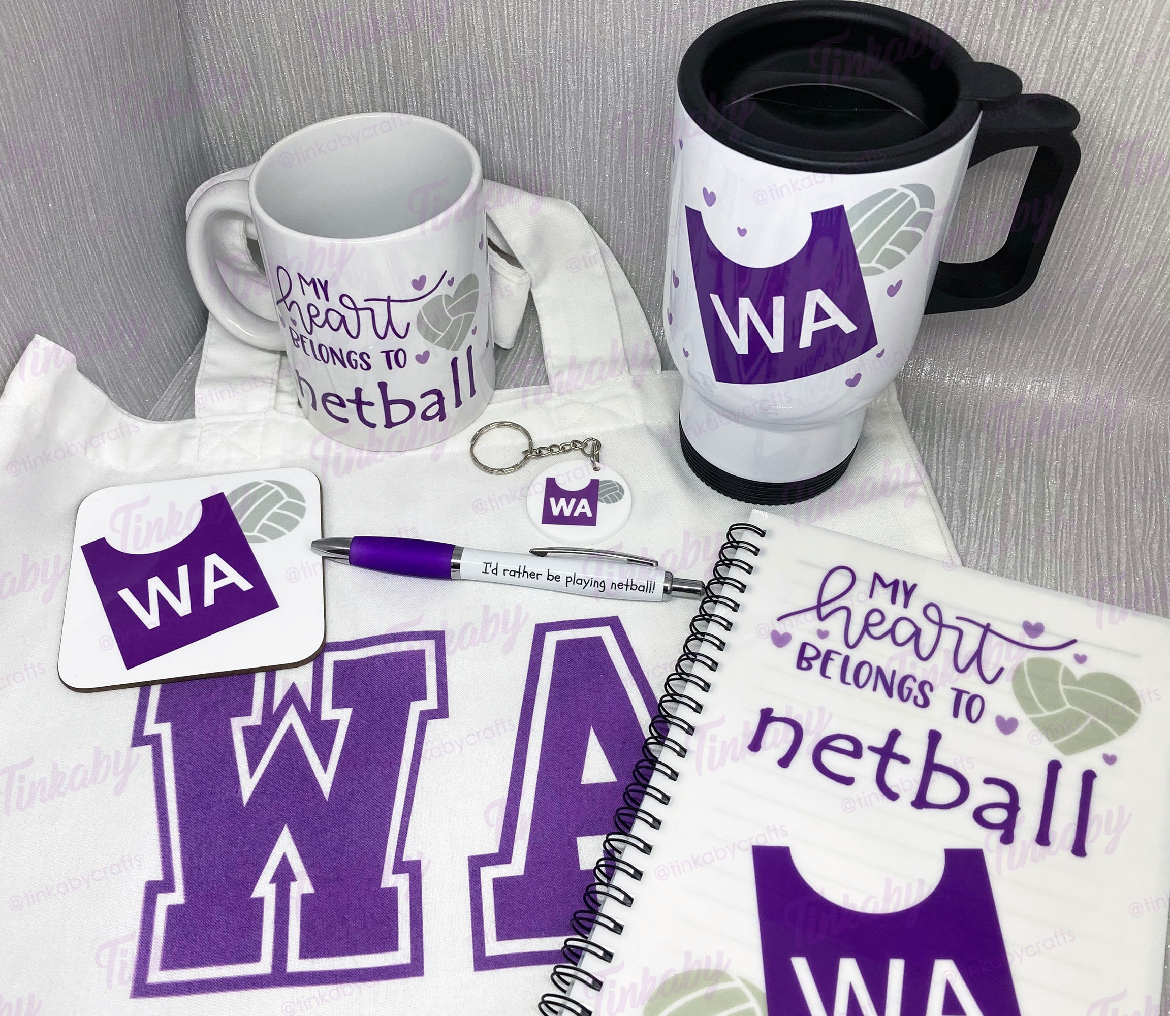 Love Netball Mug my Heart Belongs to Netball Bib Position - Etsy