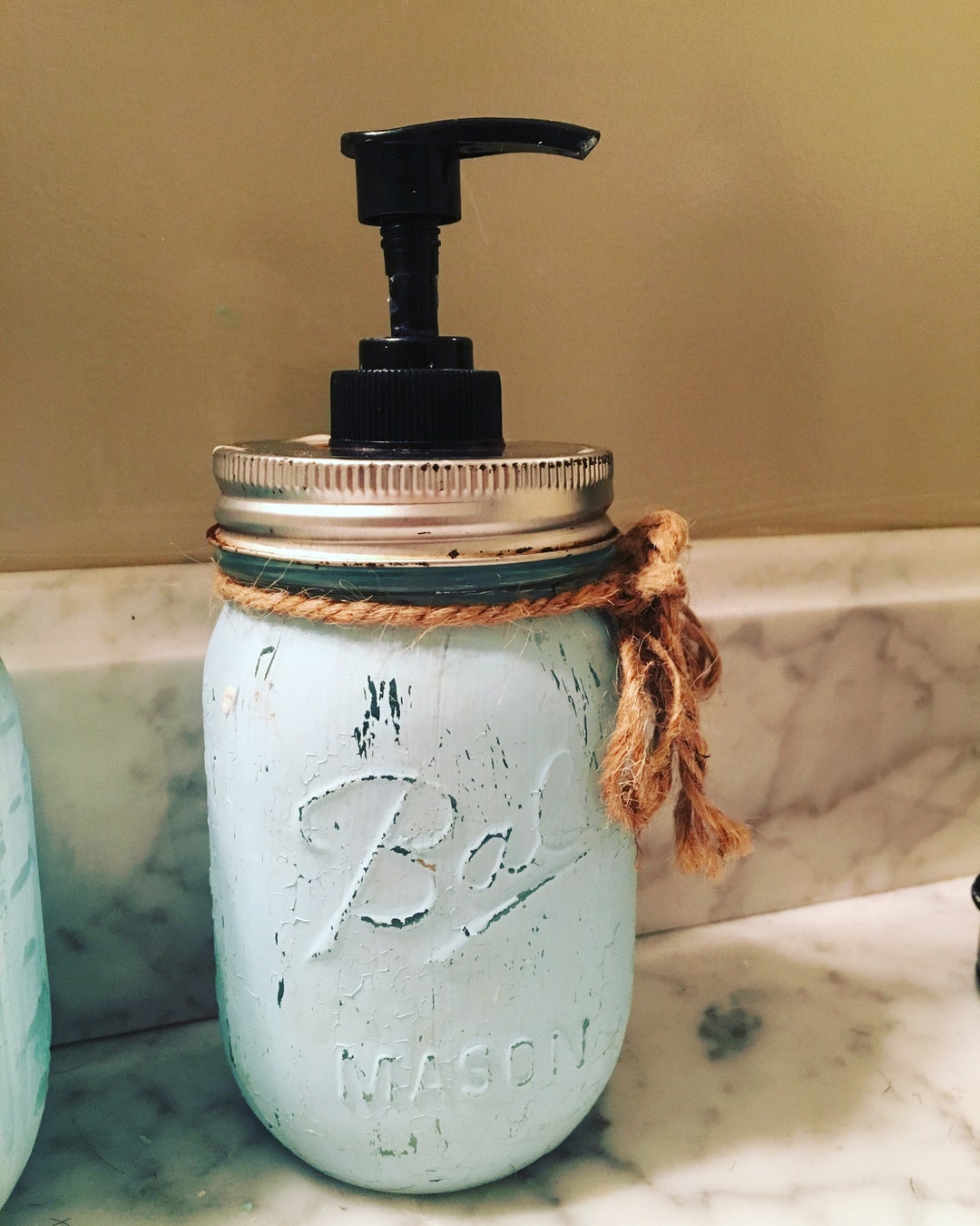 Rustic Soap Dispenser - Etsy