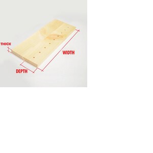 Wooden French Cleat 3/4 Thick Complete Set - Etsy