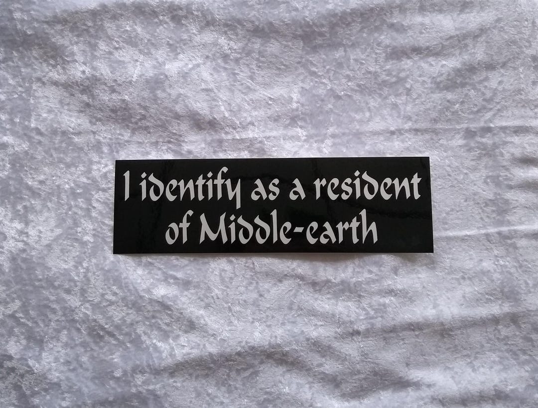 Middle-earth Original Bumper Sticker - Etsy