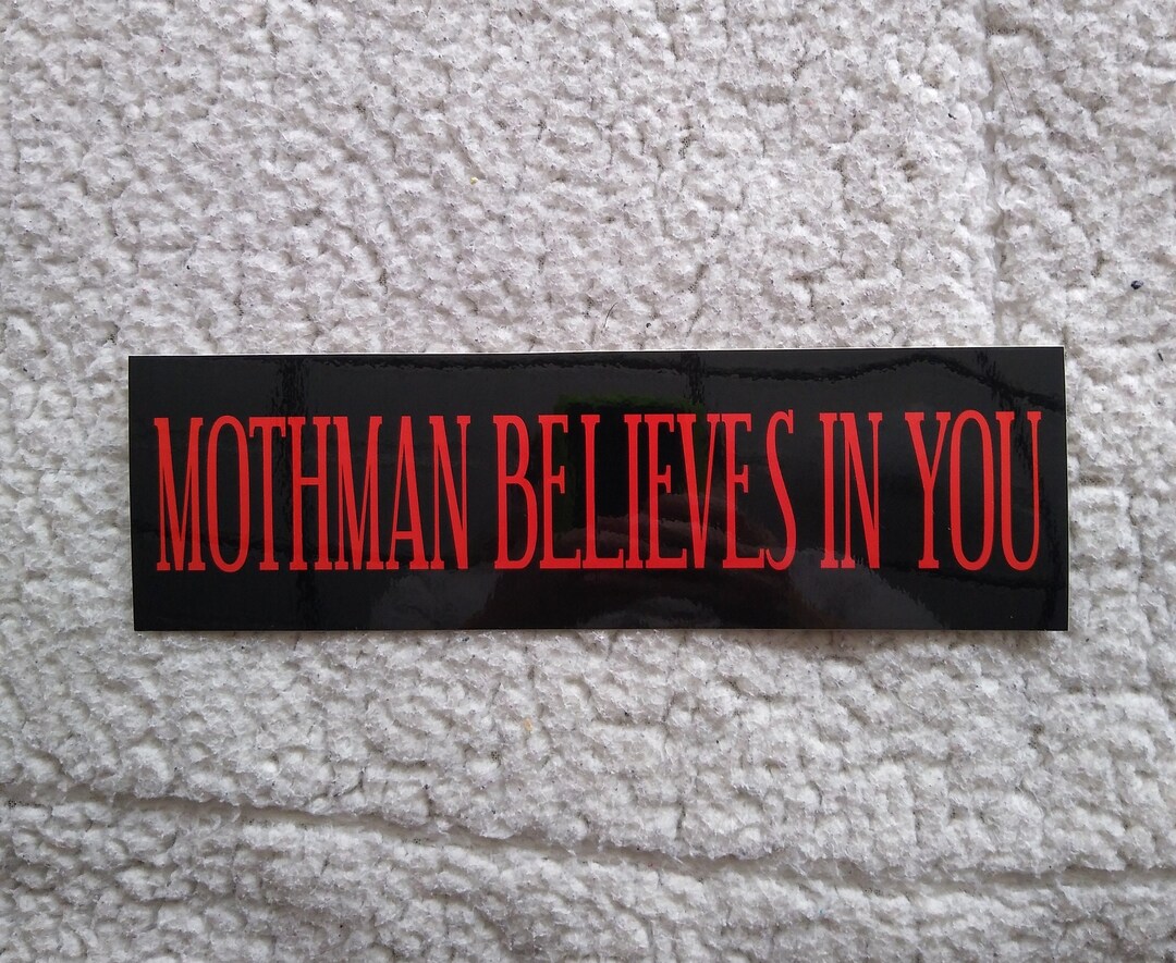 Mothman Original Bumper Sticker - Etsy