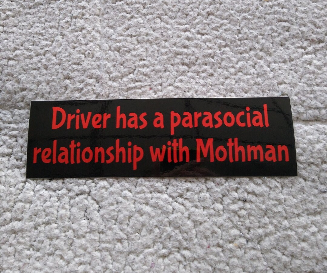 Mothman Original Bumper Sticker - Etsy