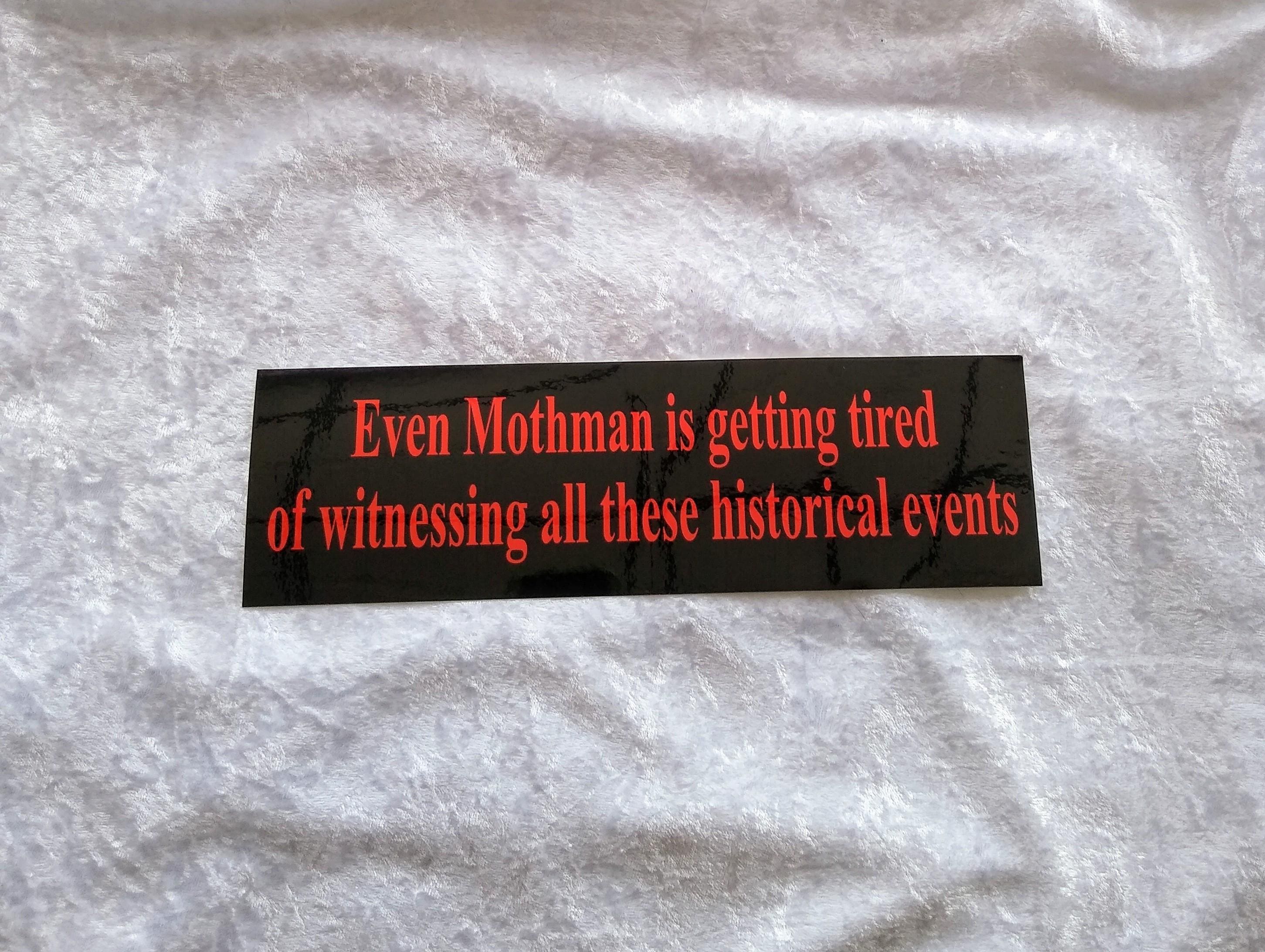 Mothman Original Bumper Sticker - Etsy