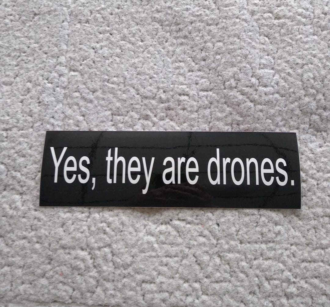 Drones Original Bumper Sticker - Etsy