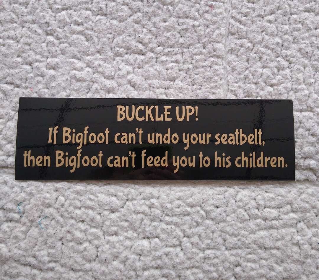 Bigfoot Original Bumper Sticker - Etsy