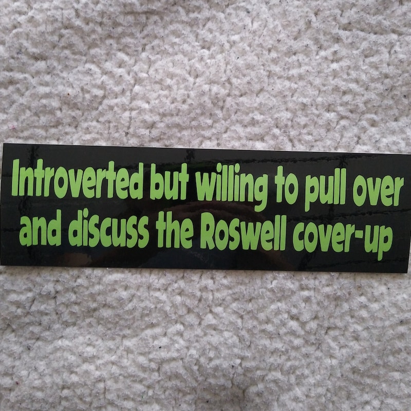 Sci Fi Bumper Stickers - Etsy