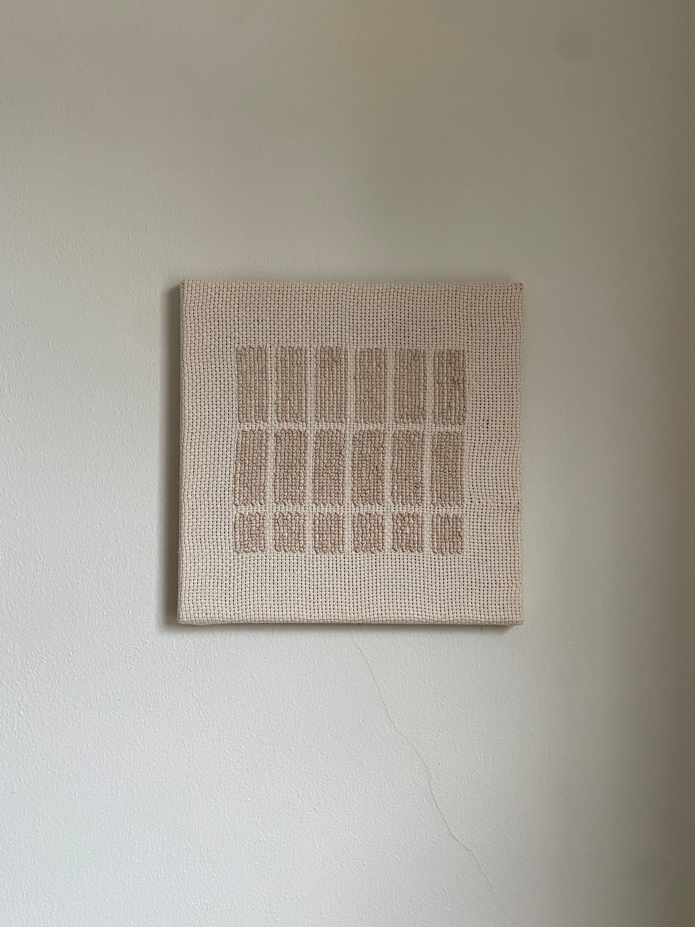 Stacks | Textile Wall Art/linen Wall Decor/abstract Art/ Minimal Woven ...