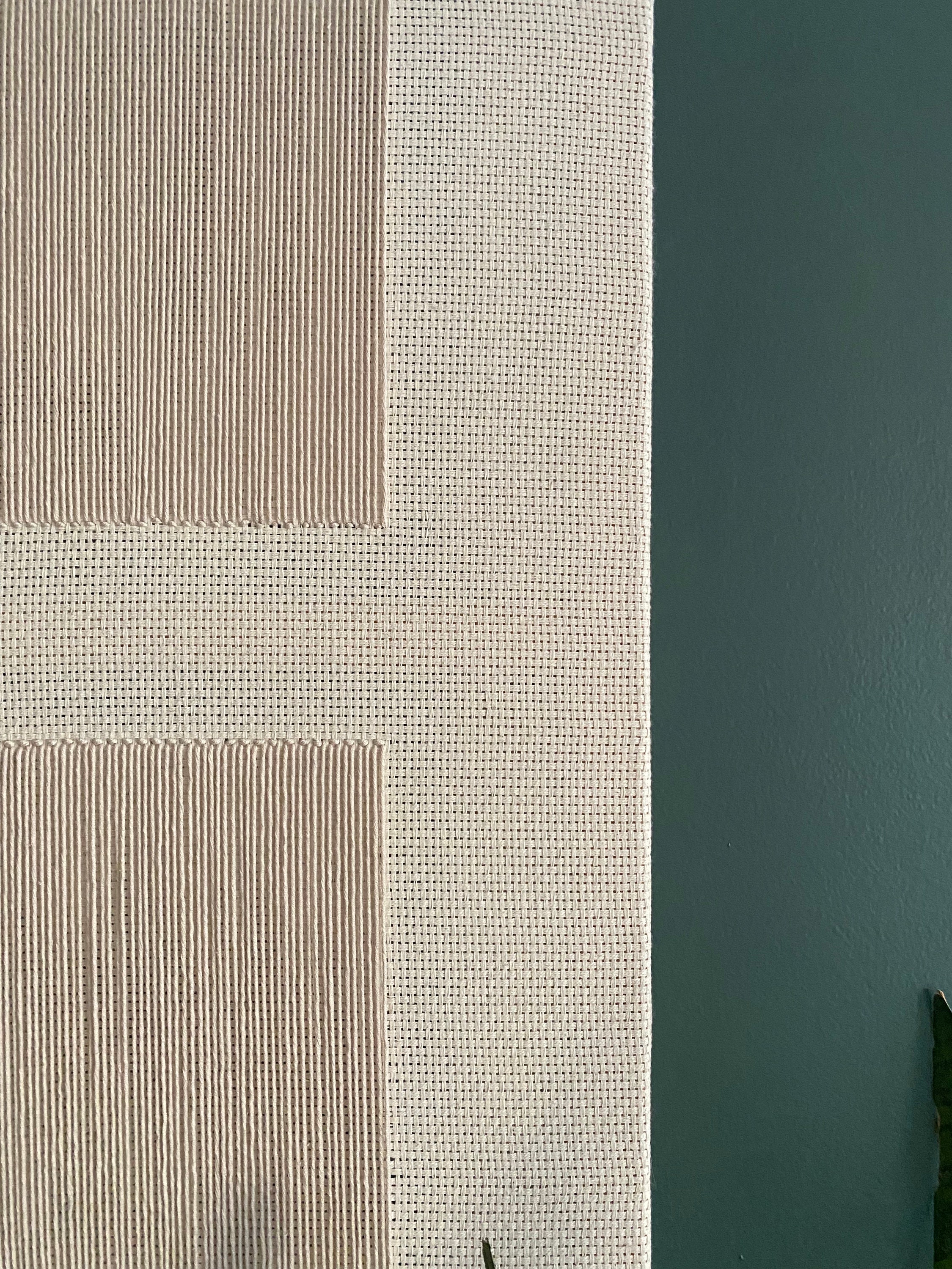 Lines | Textile Wall Art/linen Wall Decor/abstract Art/ Minimal Woven ...