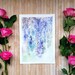 WISTERIA DESCENDING, Flower Original Watercolour Painting by ...