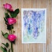 WISTERIA DESCENDING, Flower Original Watercolour Painting by ...