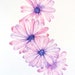 DAISY CHAIN, Flower Original Watercolour Painting by Geetapatelfineart ...