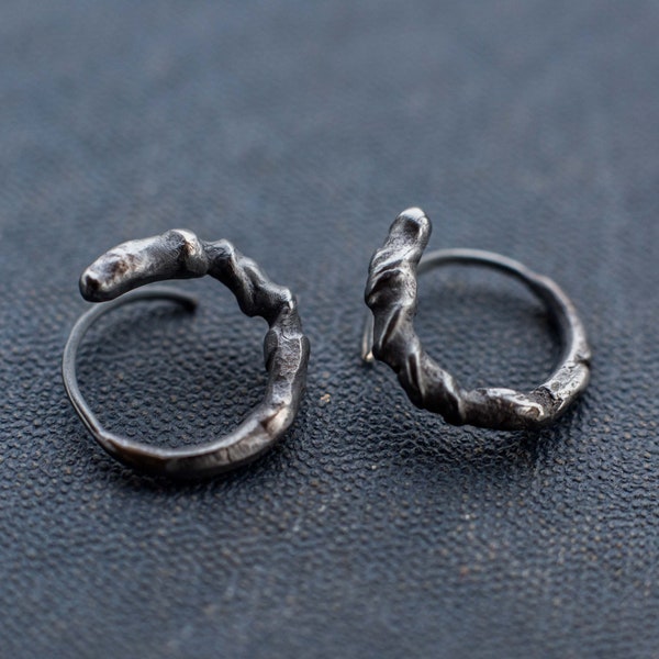 Rustic Earrings - Etsy