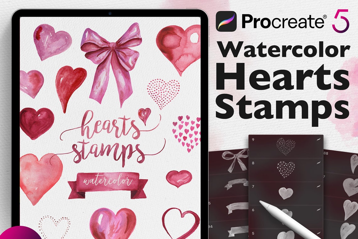 600+ Procreate Brushes & Stamps Bundle - Etsy